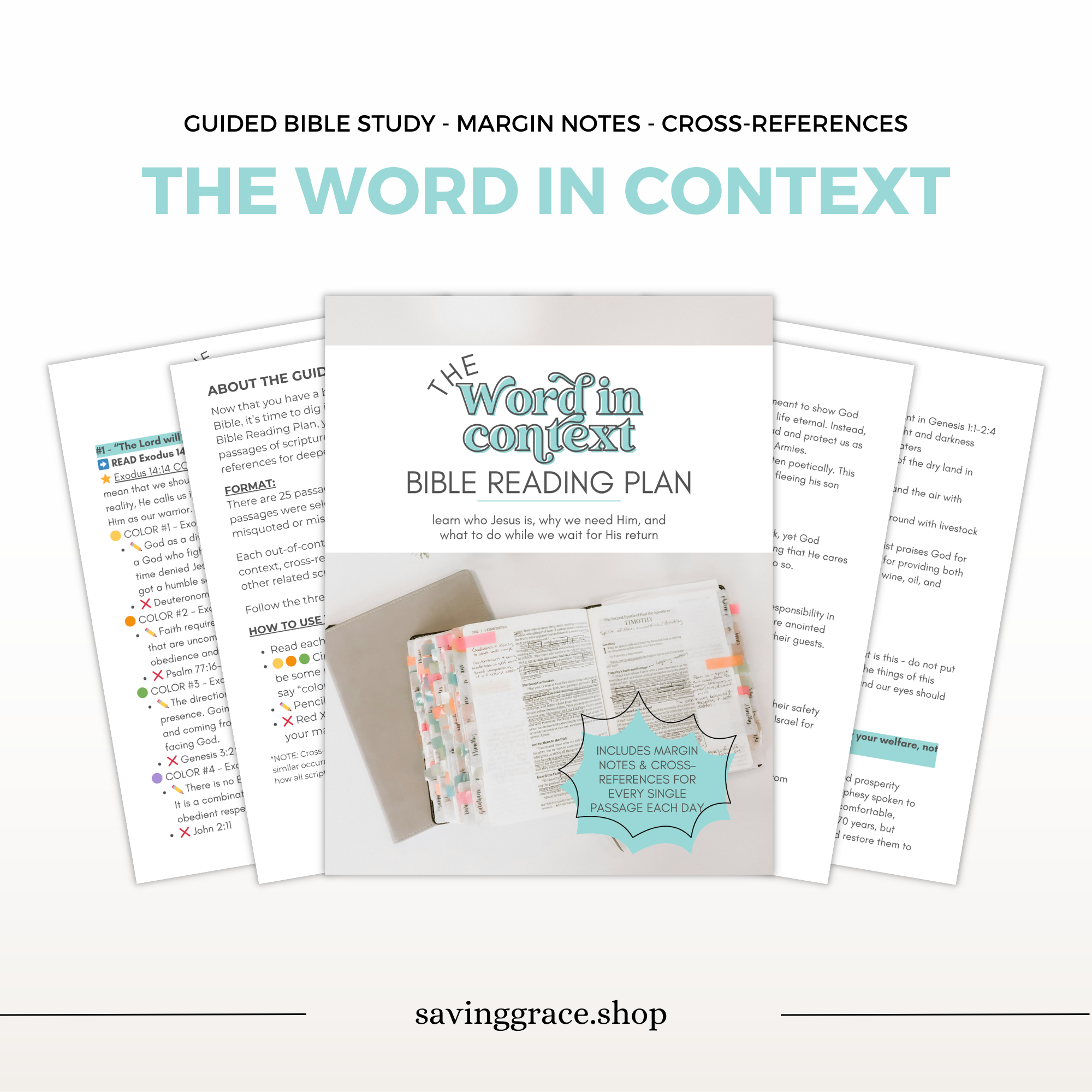 The Word in Context Guided Study – Saving Grace Print Shop