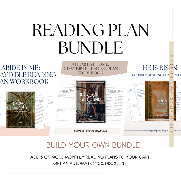 Wisdom of Proverbs 30-Day Bible Reading Plan + Workbook – Saving Grace Print Shop